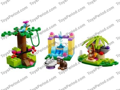 LEGO 41046 Brown Bear's River Set Parts List