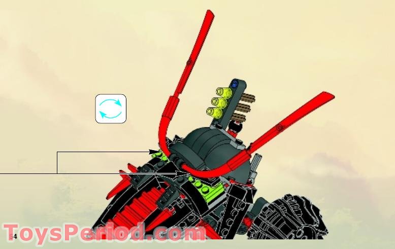 LEGO 70501 Warrior Bike Instructions and Parts List