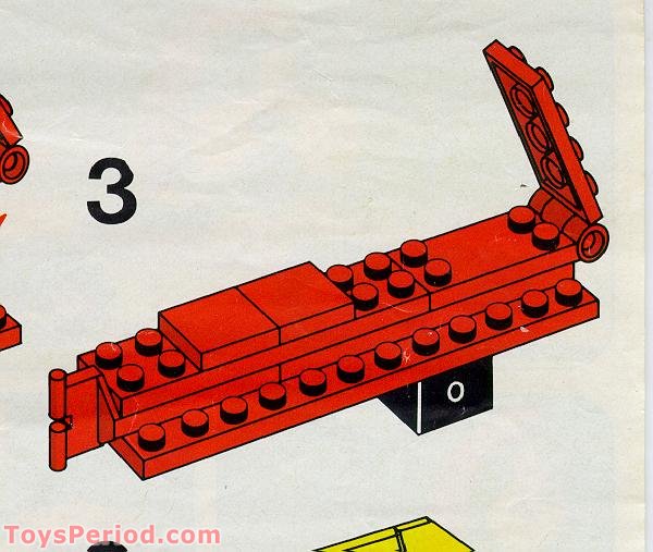 LEGO 387 Excavator and Dumper Instructions and Parts List