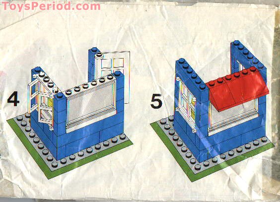 LEGO 1589-1 Town Square Instructions and Parts List