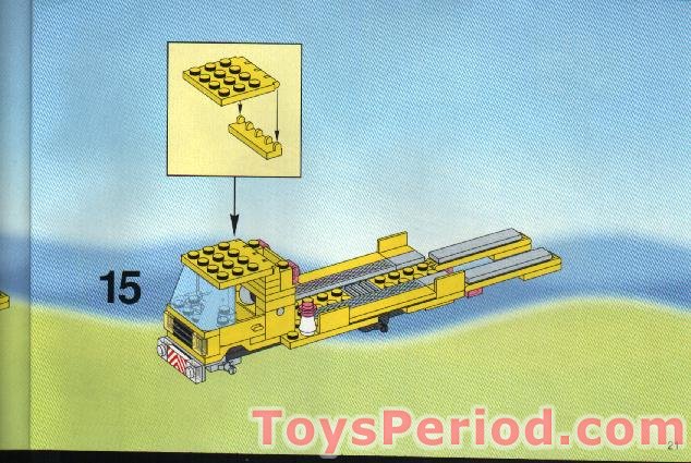 LEGO 2140 ANWB Roadside Assistance Crew Instructions and Parts List