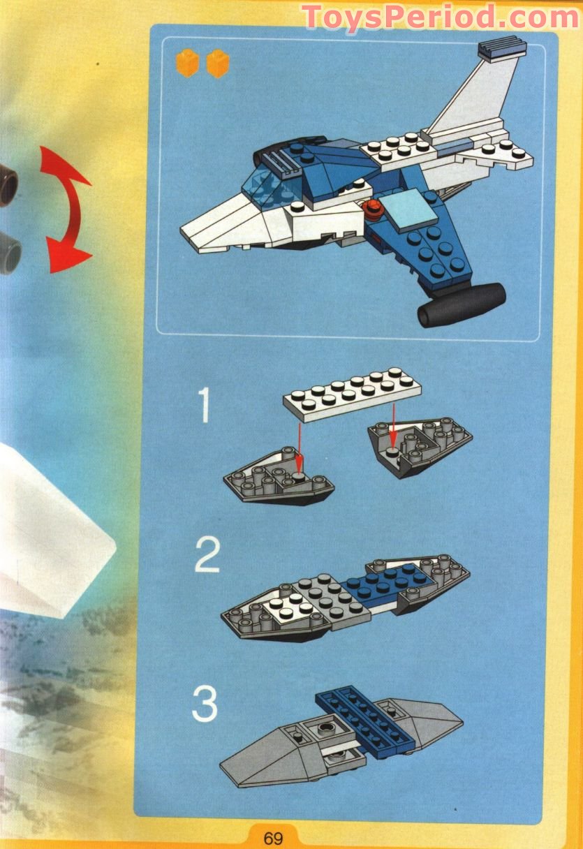 LEGO 4098 High Flyers Instructions and Parts List