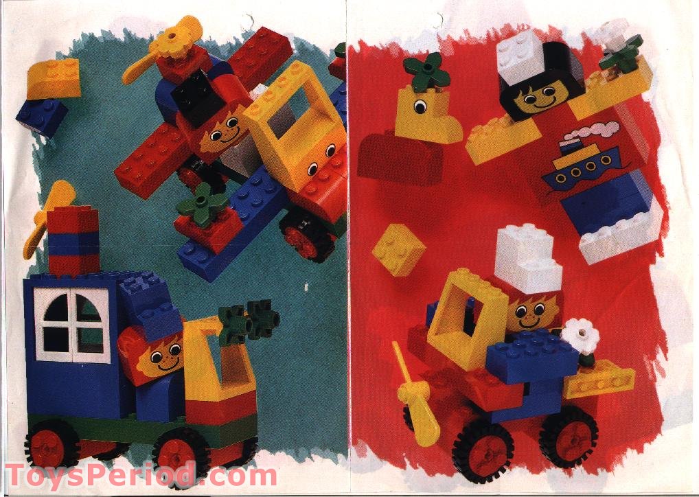 LEGO 4132 Freestyle Building Set, 3 Plus Instructions and Parts List