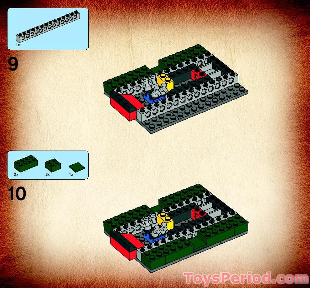 LEGO 7626 Jungle Cutter Instructions and Parts List