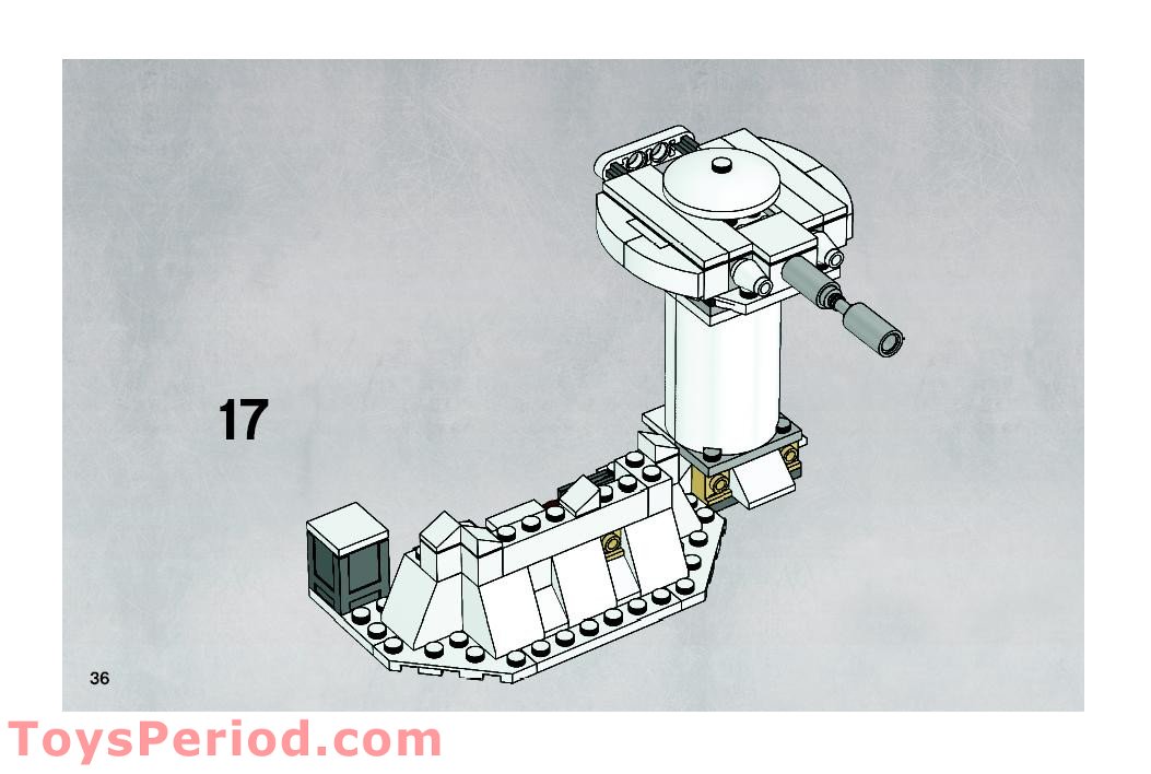 LEGO 7749 Echo Base Instructions and Parts List