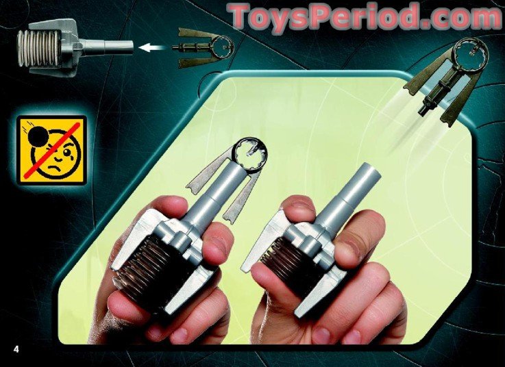 LEGO 8688 Toa Gali Instructions and Parts List