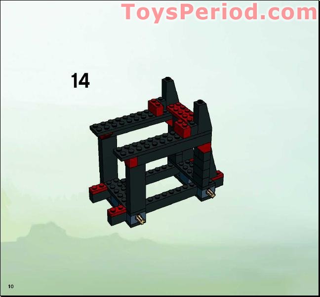 LEGO 8800 Vladek's Siege Engine Instructions and Parts List