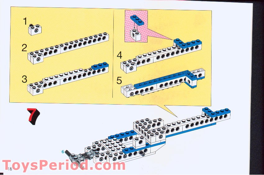 LEGO 8824 Hovercraft Instructions and Parts List