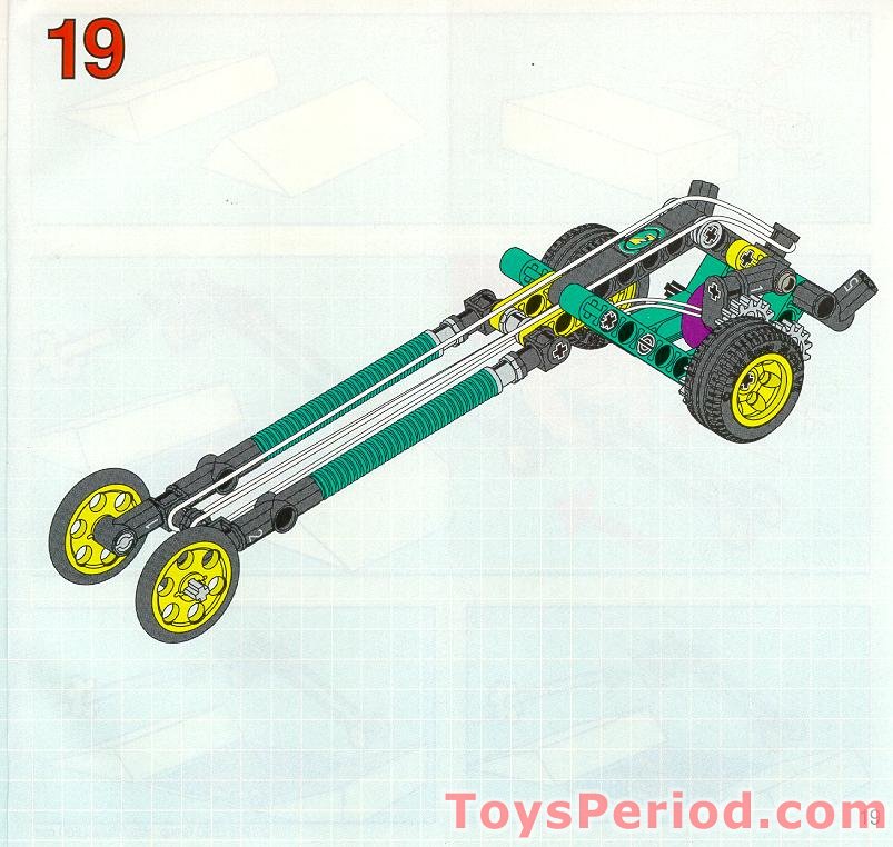 LEGO 8202 Bungee Chopper Instructions and Parts List