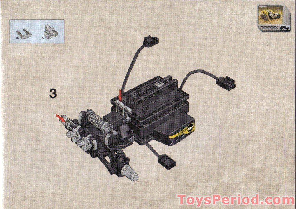 LEGO 8369-1 Dirt Crusher Rc Instructions and Parts List