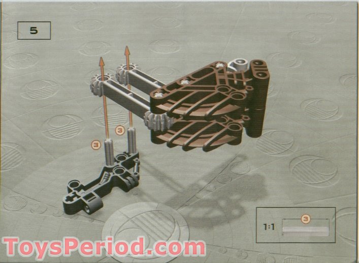 LEGO 8577 Pahrak-Kal Instructions and Parts List
