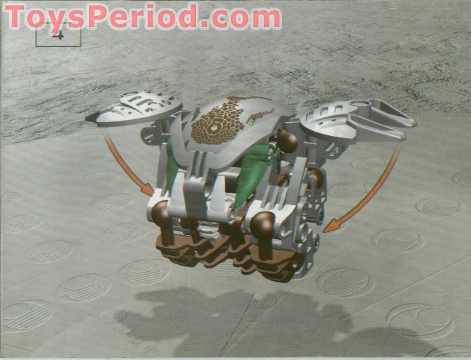 LEGO 8577 Pahrak-Kal Instructions and Parts List