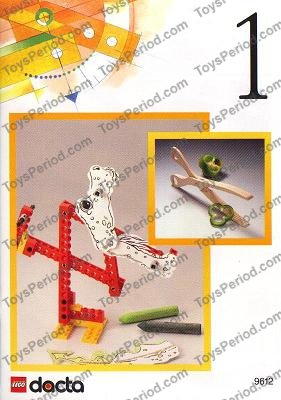 LEGO 9612 Lever Set Instructions and Parts List