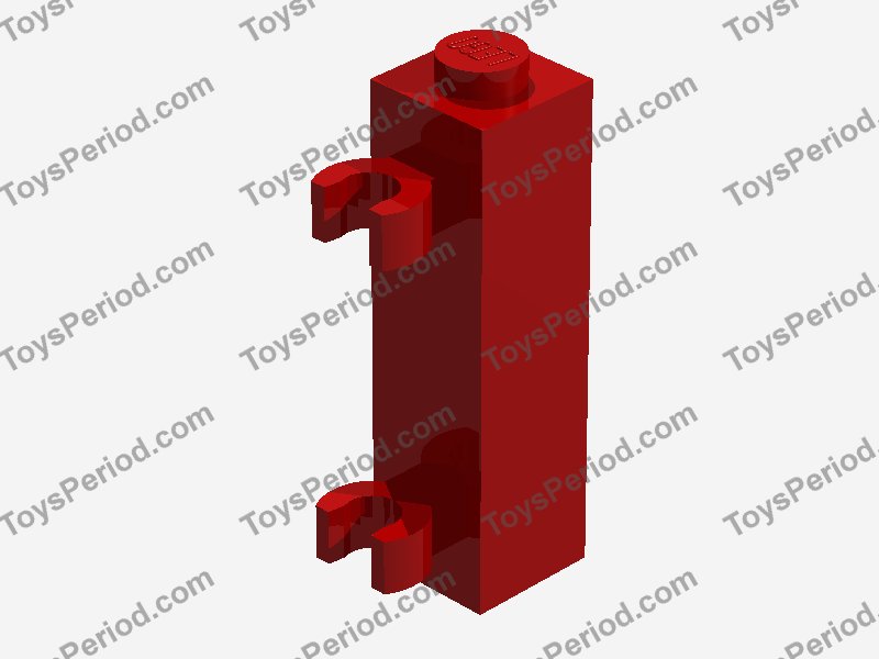 LEGO Sets with Part 60801 Brick Specialty 1 x 1 x 3 with Two Clips Vertical