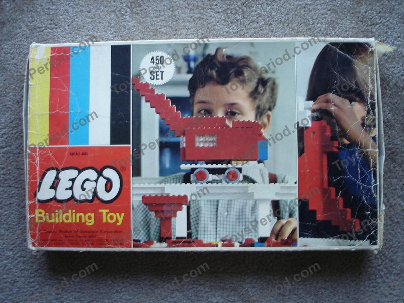 LEGO 450-2 Deluxe Building Set Parts List