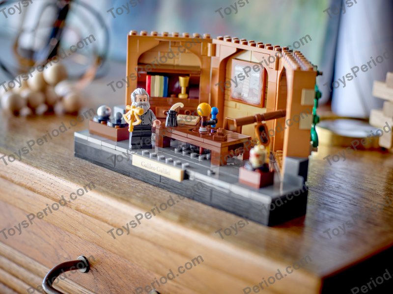 LEGO 40595 Tribute to Galileo Galilei Set Parts List