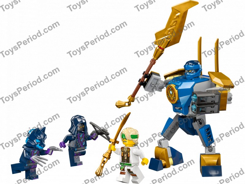 LEGO 71805 Jay's Mech Battle Pack Set Parts List