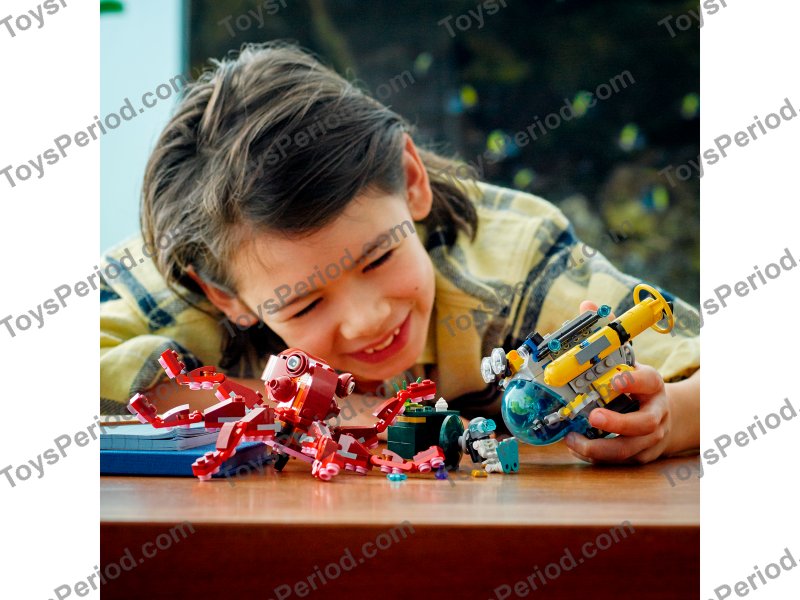 LEGO 31130 Sunken Treasure Mission Set Parts List