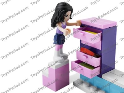 LEGO 3936 Emma's Fashion Design Studio Set Parts List