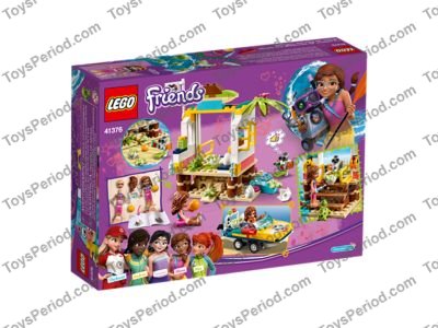 LEGO 41376 Turtles Rescue Mission Set Parts List