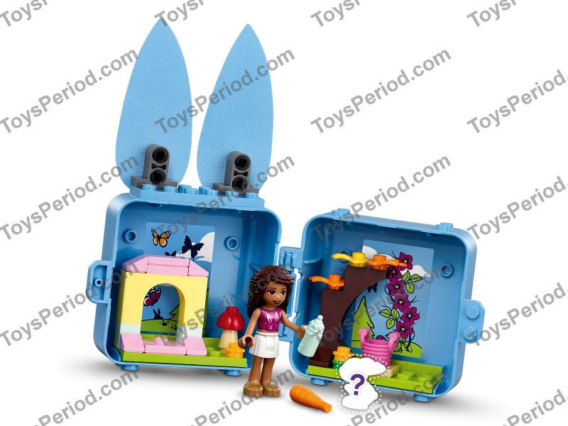 LEGO 41666 Andrea's Bunny Cube Set Parts List