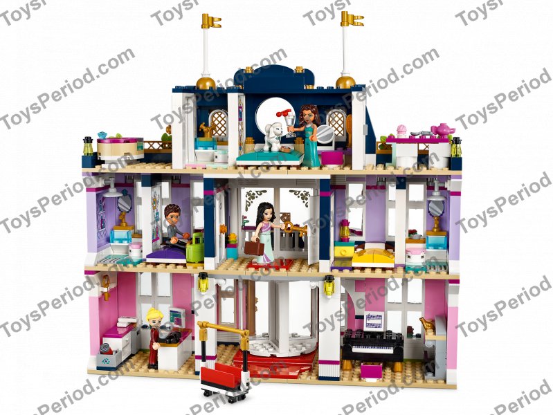 LEGO 41684 Heartlake City Grand Hotel Set Parts List
