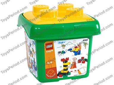 LEGO 4080-1 Small Brick Bucket Instructions and Parts List