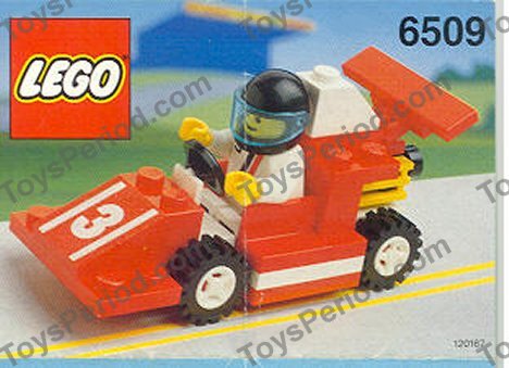 LEGO 6509 Red Racer Instructions and Parts List