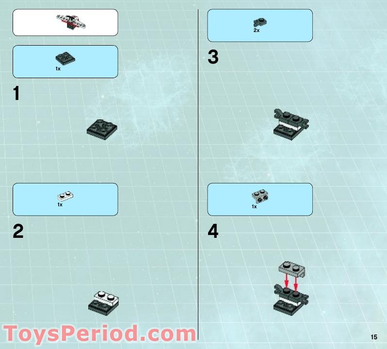 LEGO 70708 Hive Crawler Instructions and Parts List