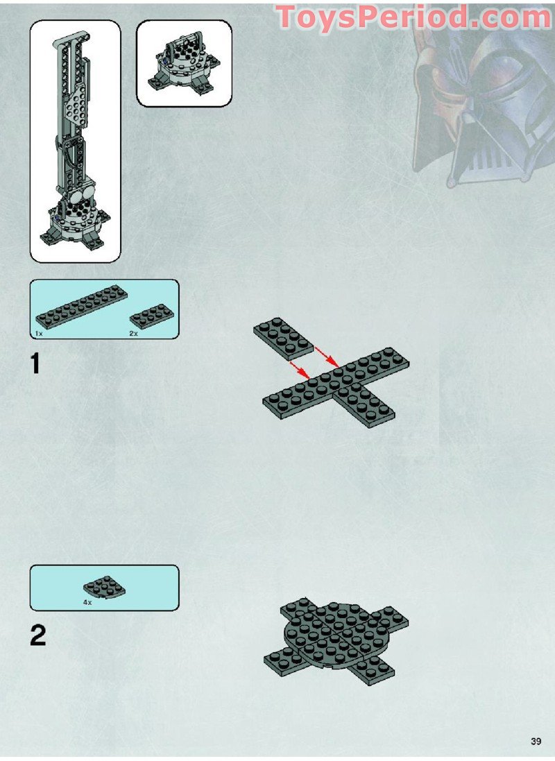 LEGO 10178 Motorized Walking AT-AT Instructions and Parts List