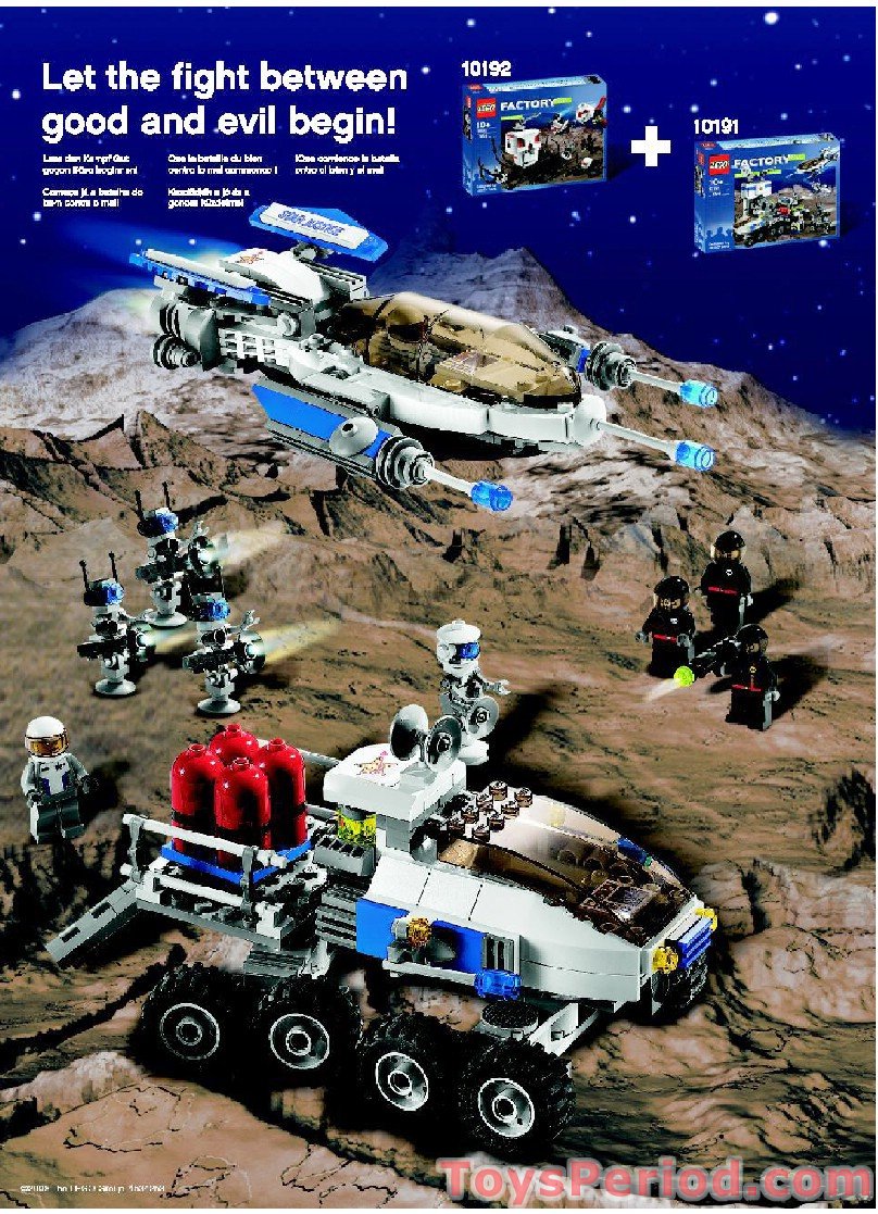 LEGO 10191 Star Justice Instructions and Parts List