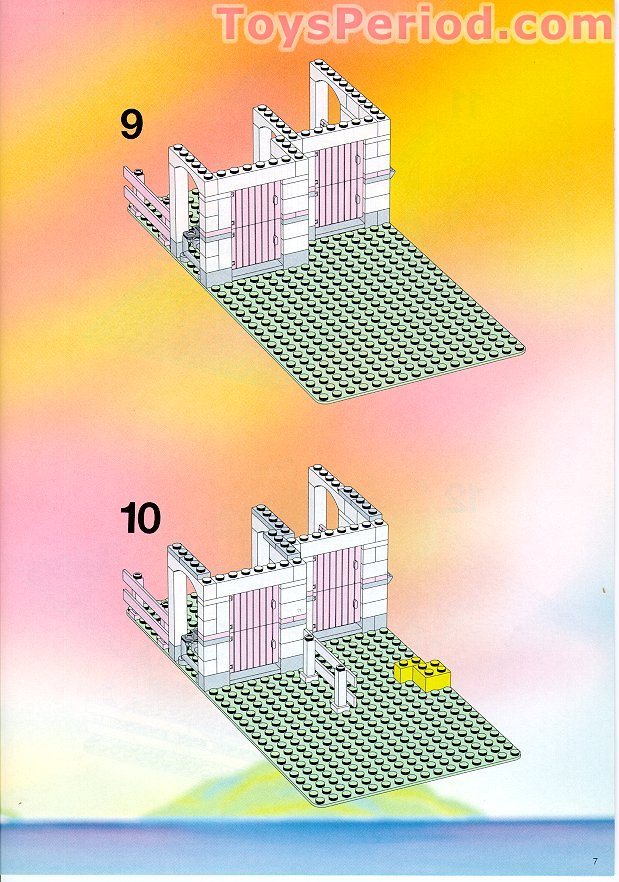 LEGO 6419 Rolling Acres Ranch Instructions and Parts List