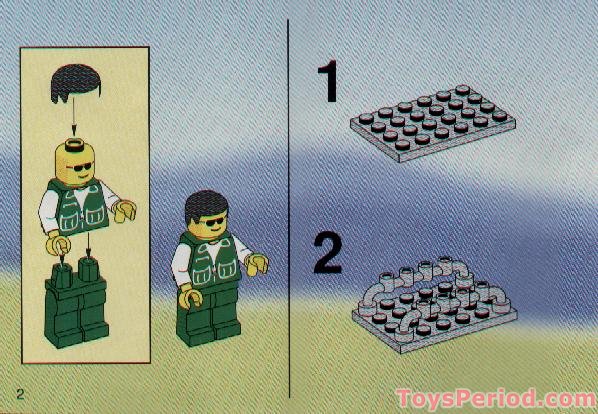 LEGO 6487 Mountain Rescue Instructions and Parts List