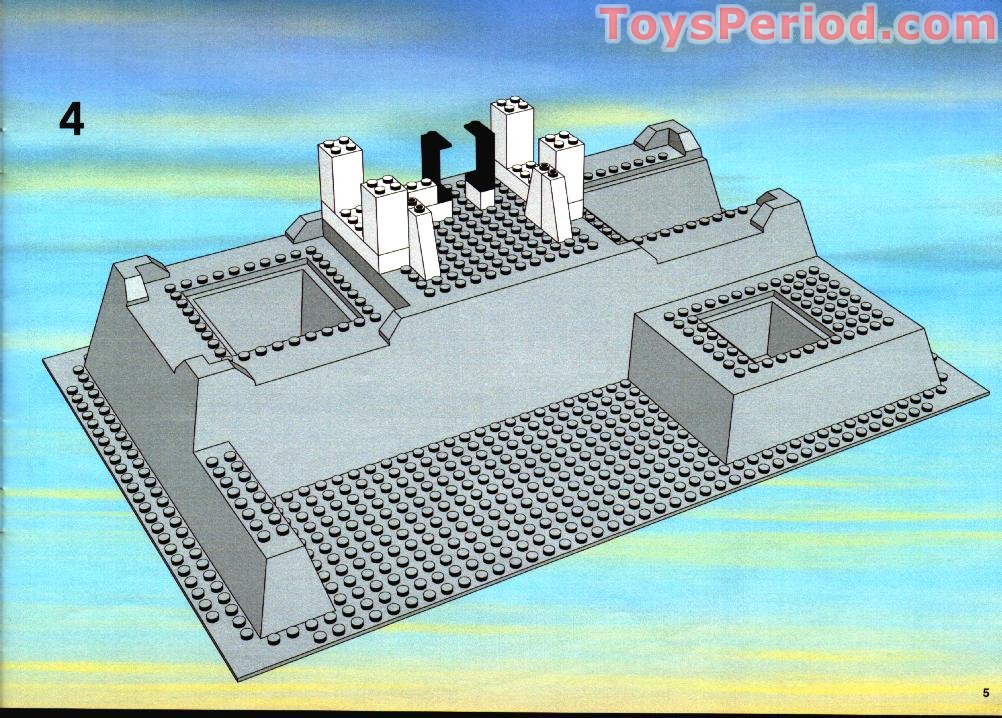 LEGO 7237-1 Police Station - with Light-Up Minifig Instructions and ...