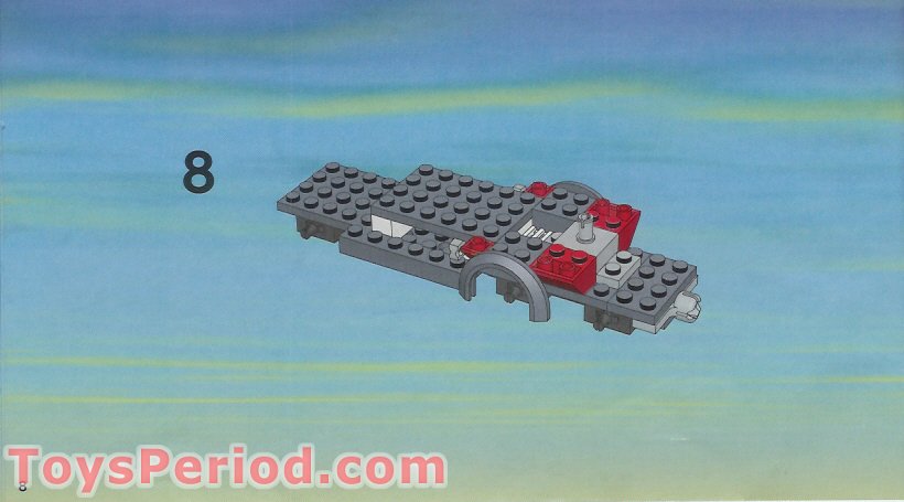 LEGO 7239 Fire Truck Instructions and Parts List