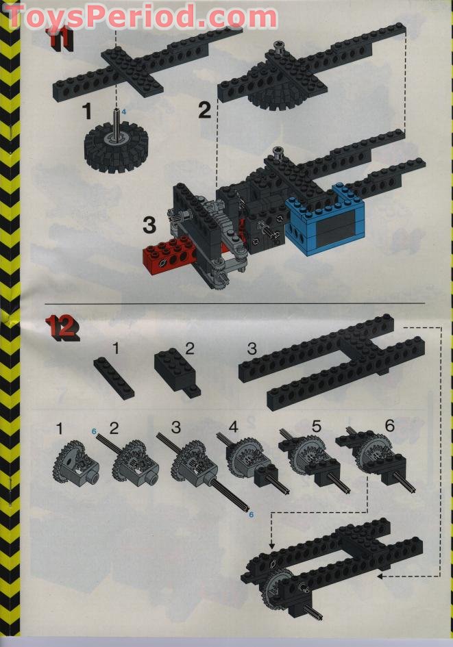 LEGO 8846 Tow Truck Instructions and Parts List