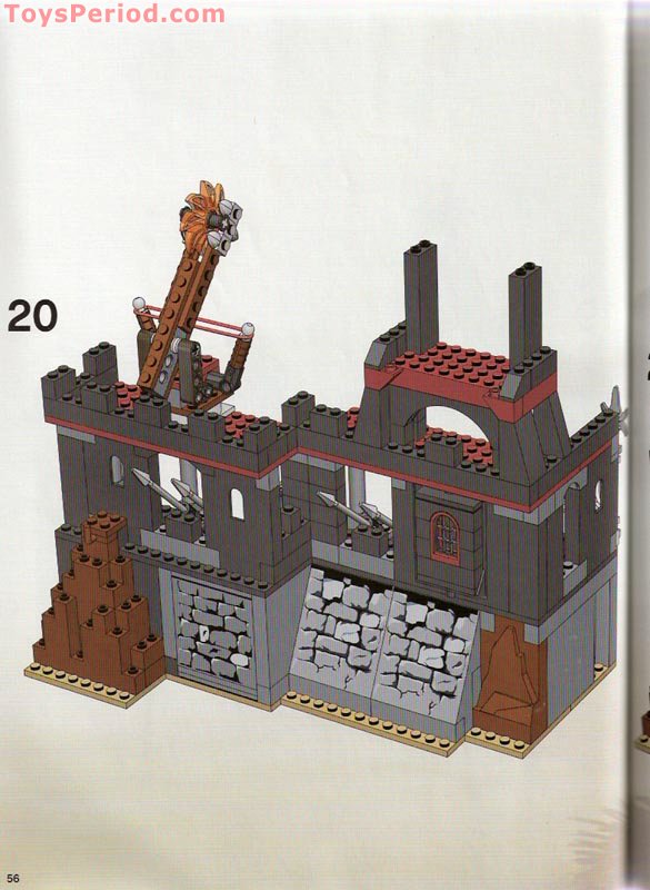 LEGO 8877 Vladek's Dark Fortress Instructions and Parts List