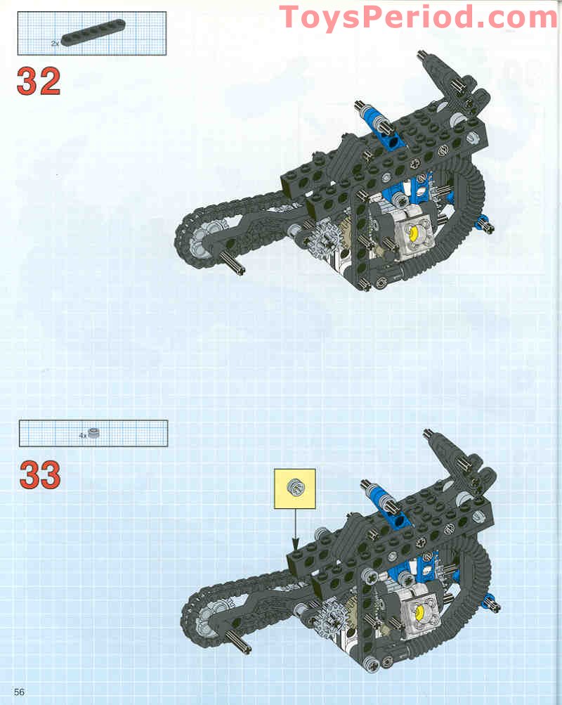 LEGO 8417 Mag Wheel Master Instructions and Parts List