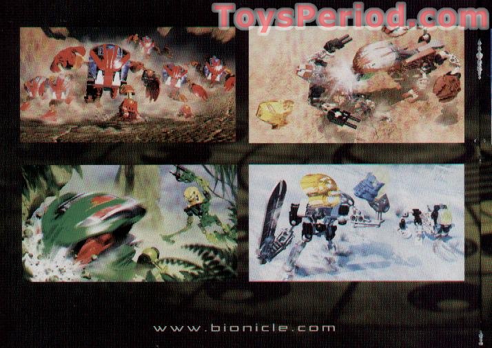 LEGO 8562 Gahlok Instructions and Parts List