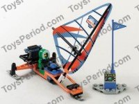 LEGO 6579 Ice Surfer Instructions and Parts List