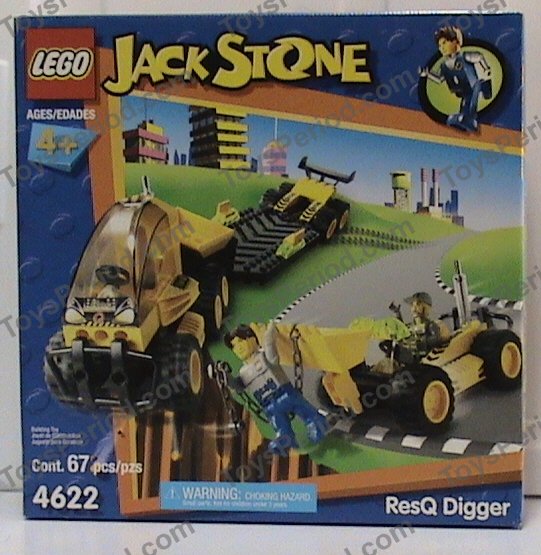 LEGO 4622 Res-Q Digger Instructions and Parts List