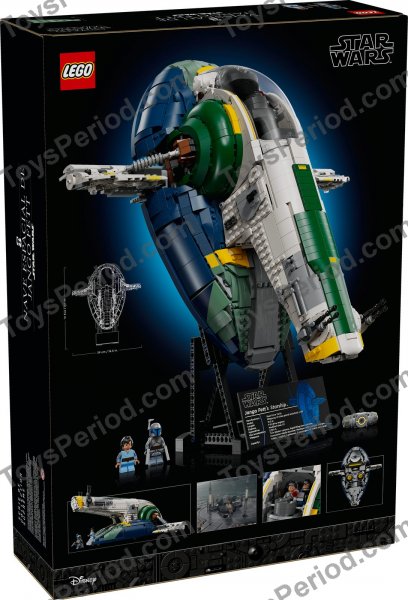 LEGO 75409 Jango Fett's Firespray-Class Starship - UCS Set Parts List