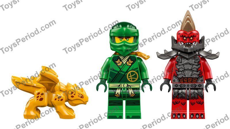 LEGO 71829 Lloyd's Green Forest Dragon Set Parts List