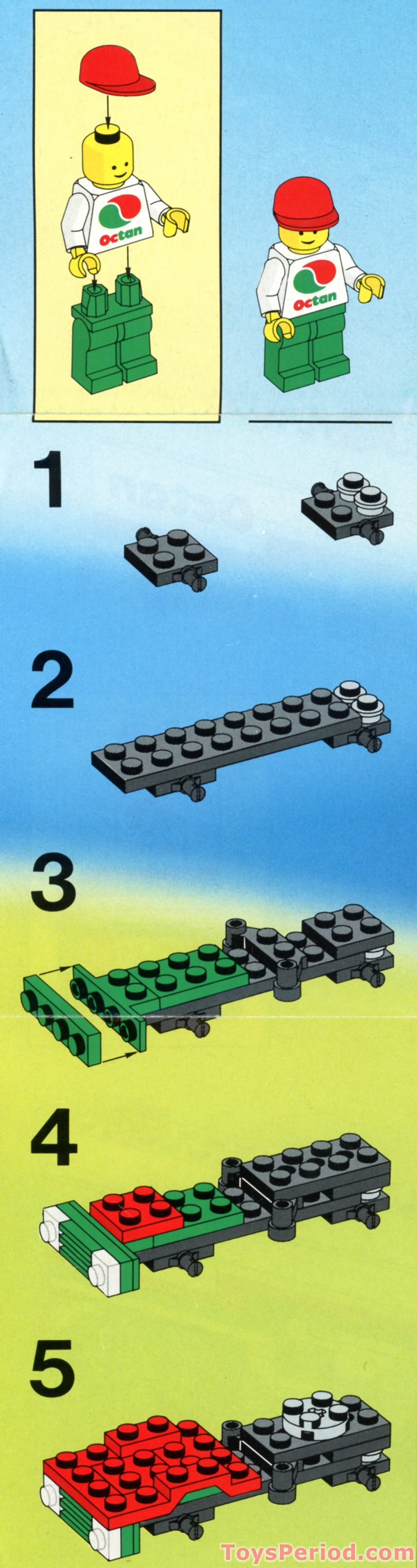 LEGO 6594 Gas Transit Instructions and Parts List