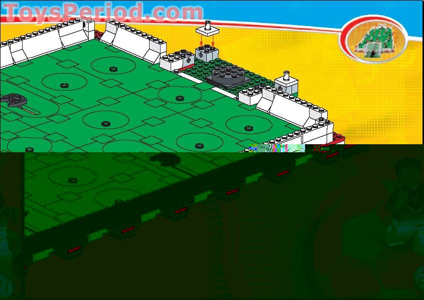 LEGO 3425-2 Grand Championship Cup Instructions and Parts List