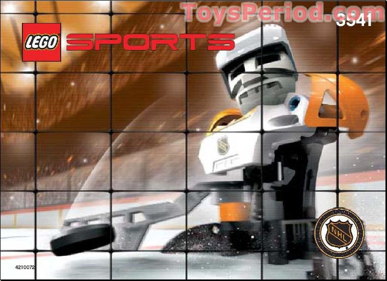 LEGO 3541 Slap Shot Instructions and Parts List