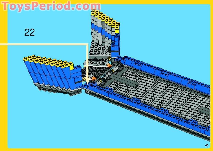 LEGO 4997 Transport Ferry Instructions and Parts List