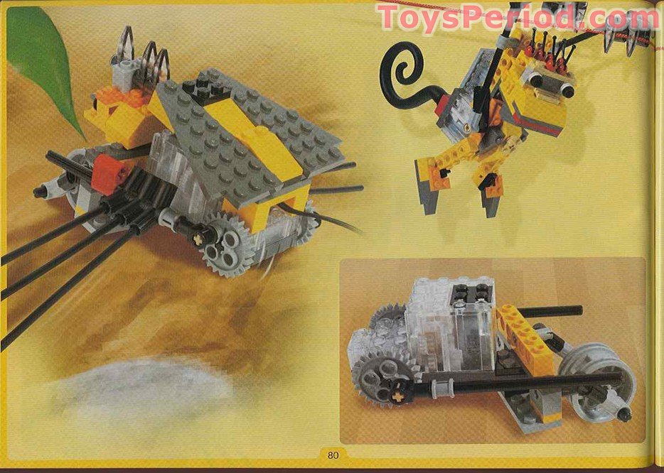 LEGO 4094 Motor Movers Instructions and Parts List