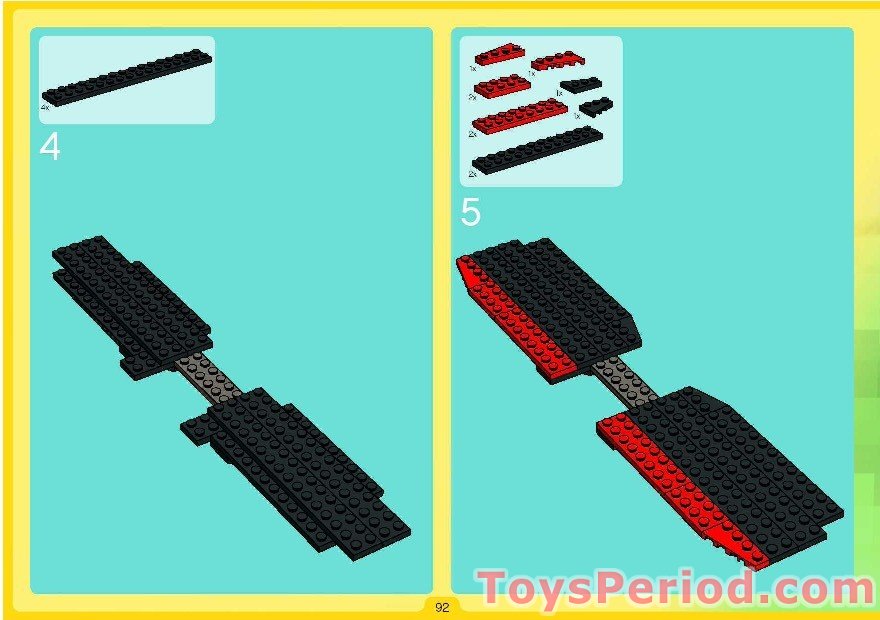 LEGO 4403 Air Blazers Instructions and Parts List