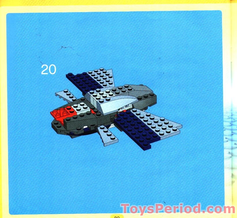 LEGO 4506 Deep Sea Predators Instructions and Parts List